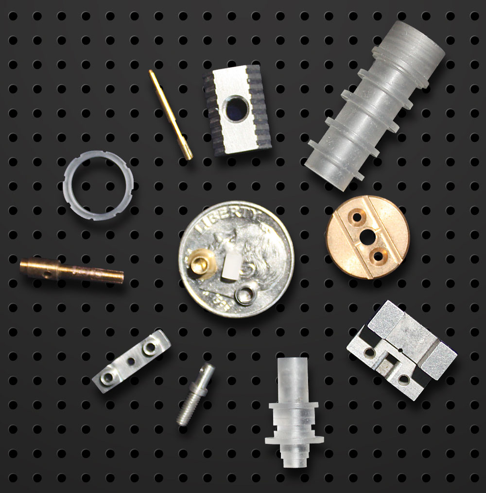 CNC Milling - CNC Turning - Swiss Screw Machining - Rexolite Miniature ...